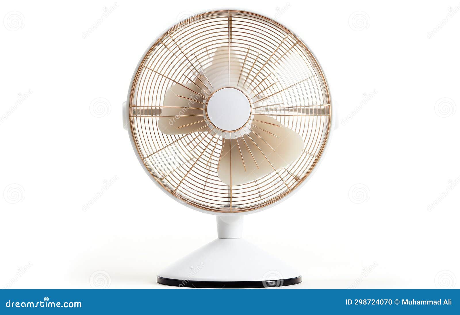 Professional Fan on White Background Stock Illustration - Illustration ...