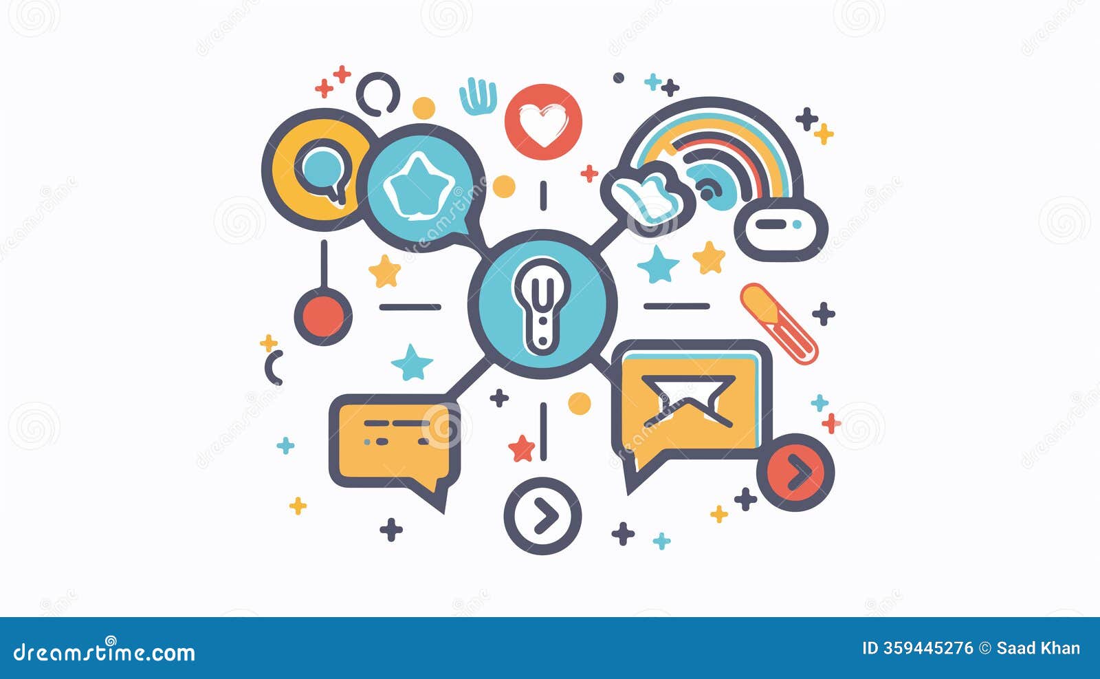 Professional Feedback Loop Icon for Effective Communication and ...