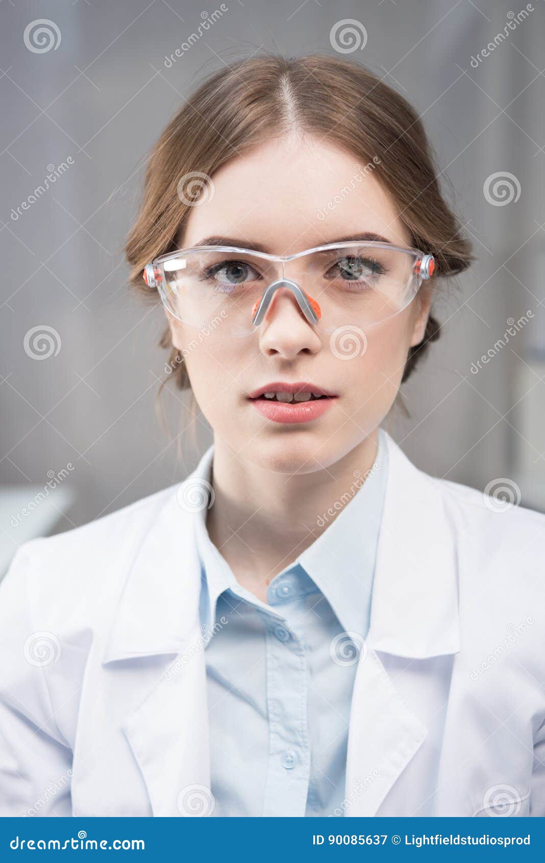 Professional Female Scientist Stock Image - Image of work, scientist ...