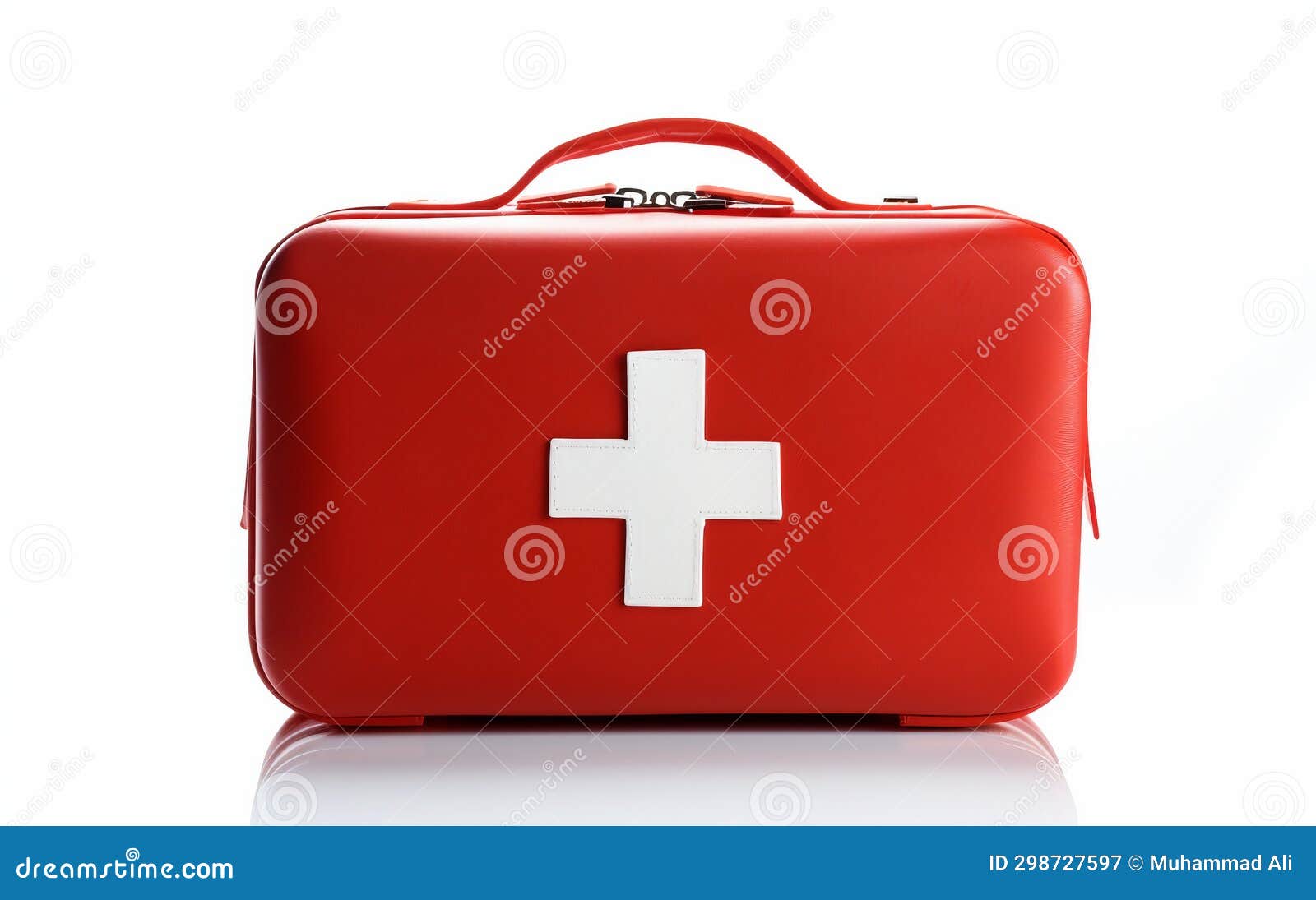 Professional First Aid on White Background Stock Illustration ...