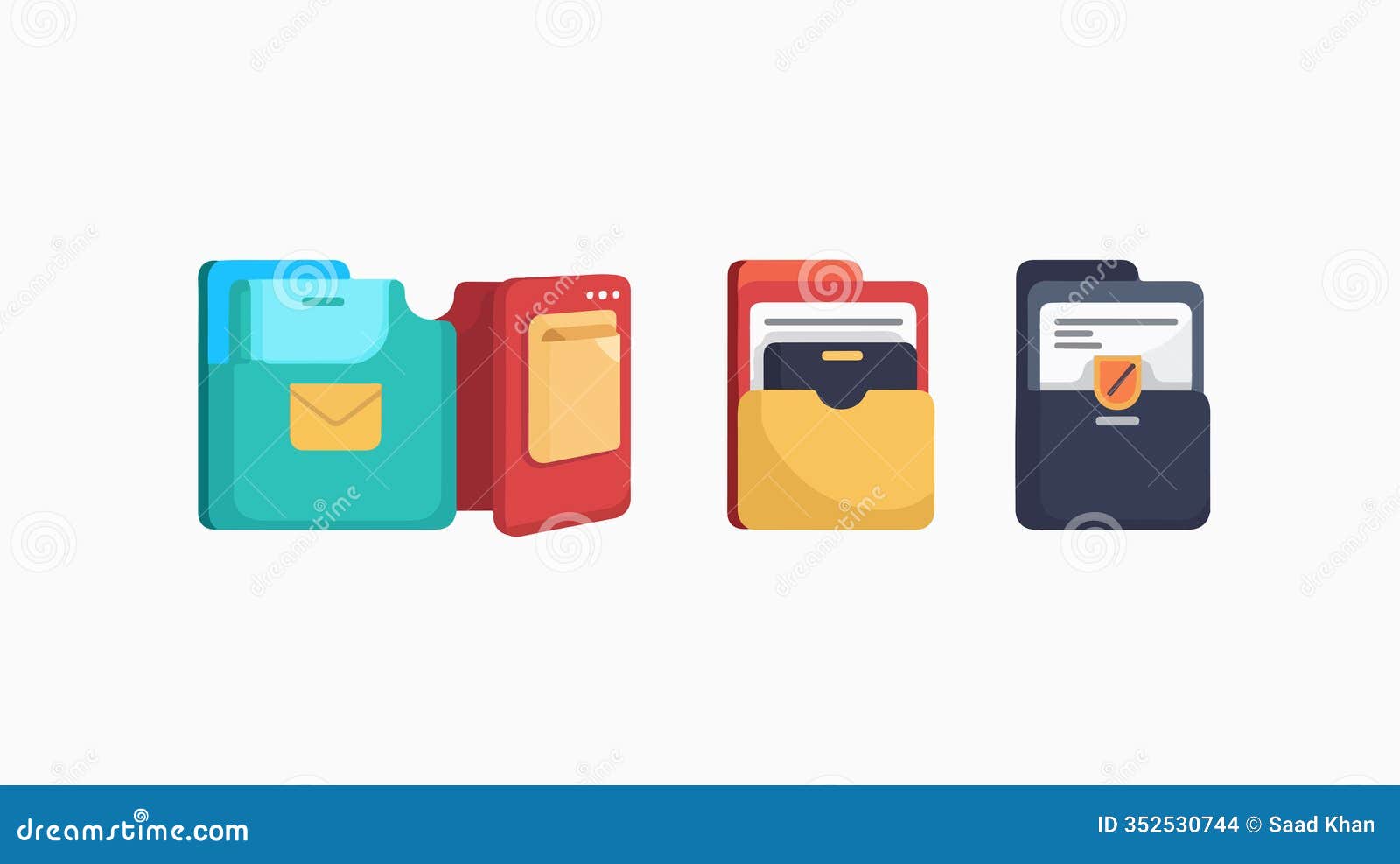 Professional Folder Icon Vector Illustration for Digital Storage ...