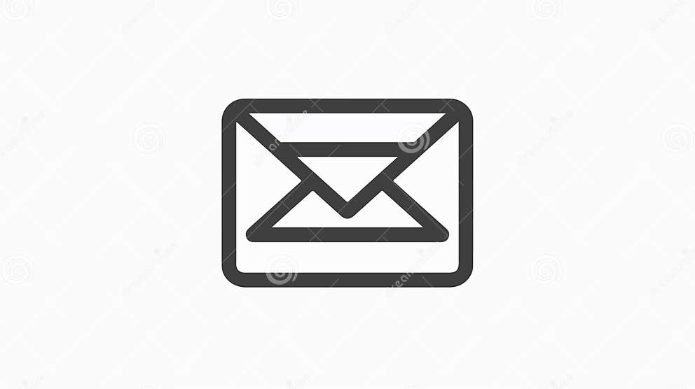 Professional Forward Document Reply Outline Icon Vector Illustration ...