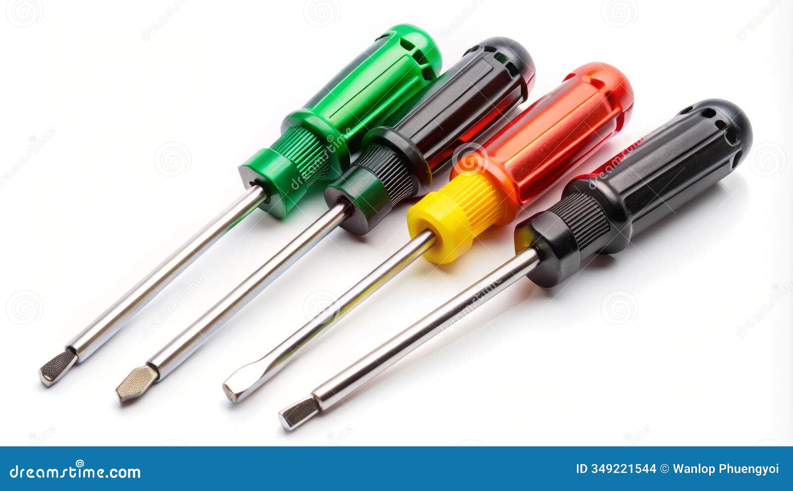 Screwdrivers Handle Toosl Pattern Background Cartoon Vector ...