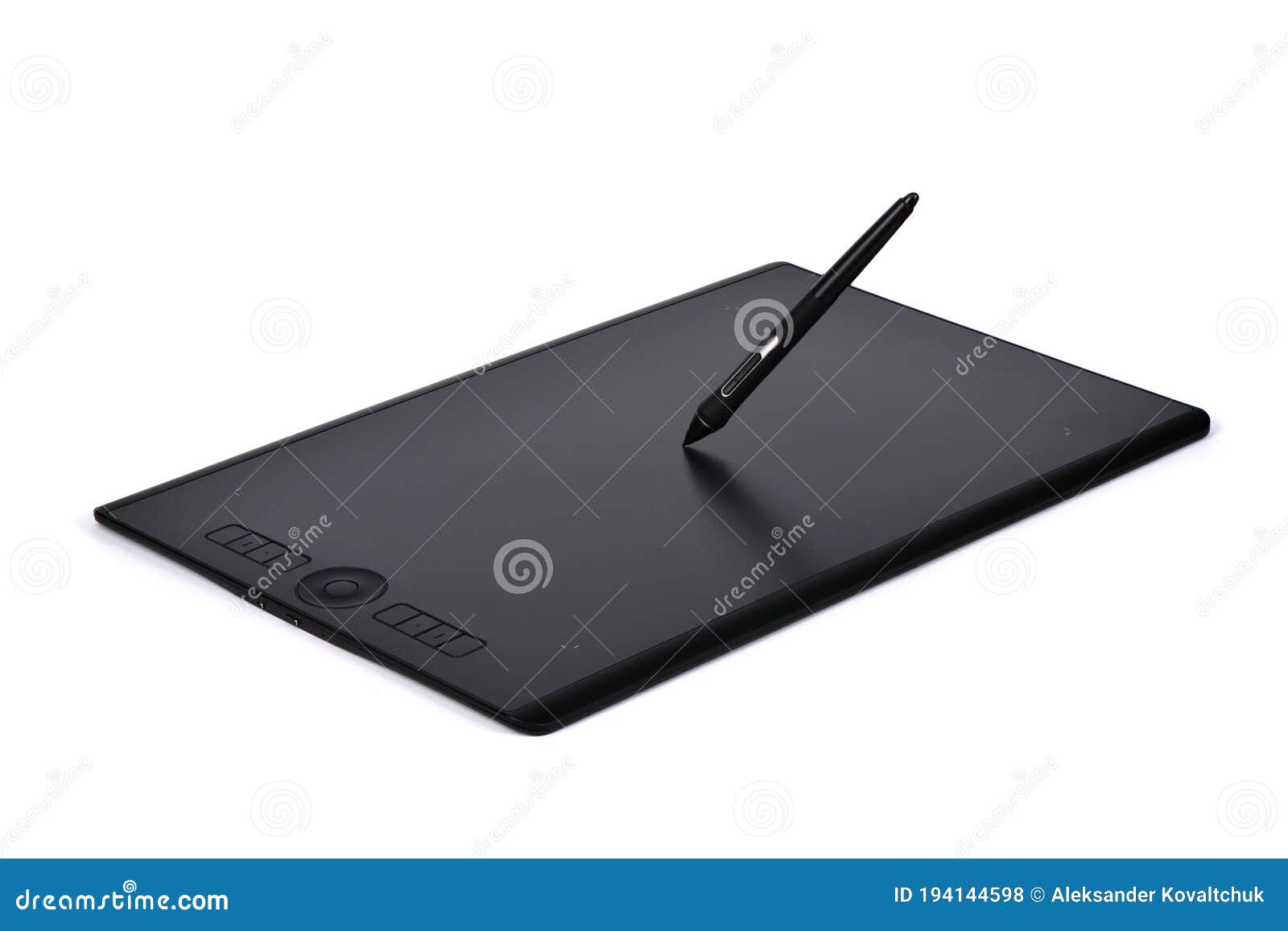 Professional Graphics Tablet Stock Photo - Image of computer, pencil ...