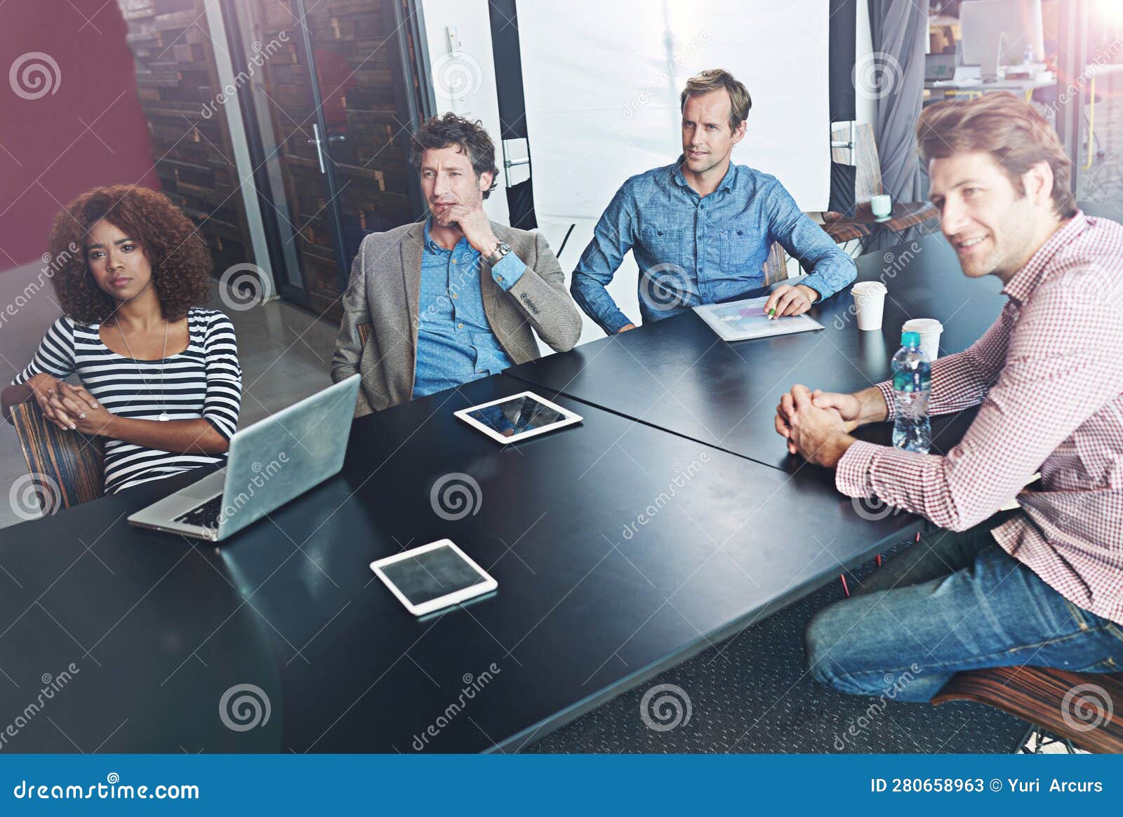 Professional, Group and Listen in Meeting or Conference Room for ...