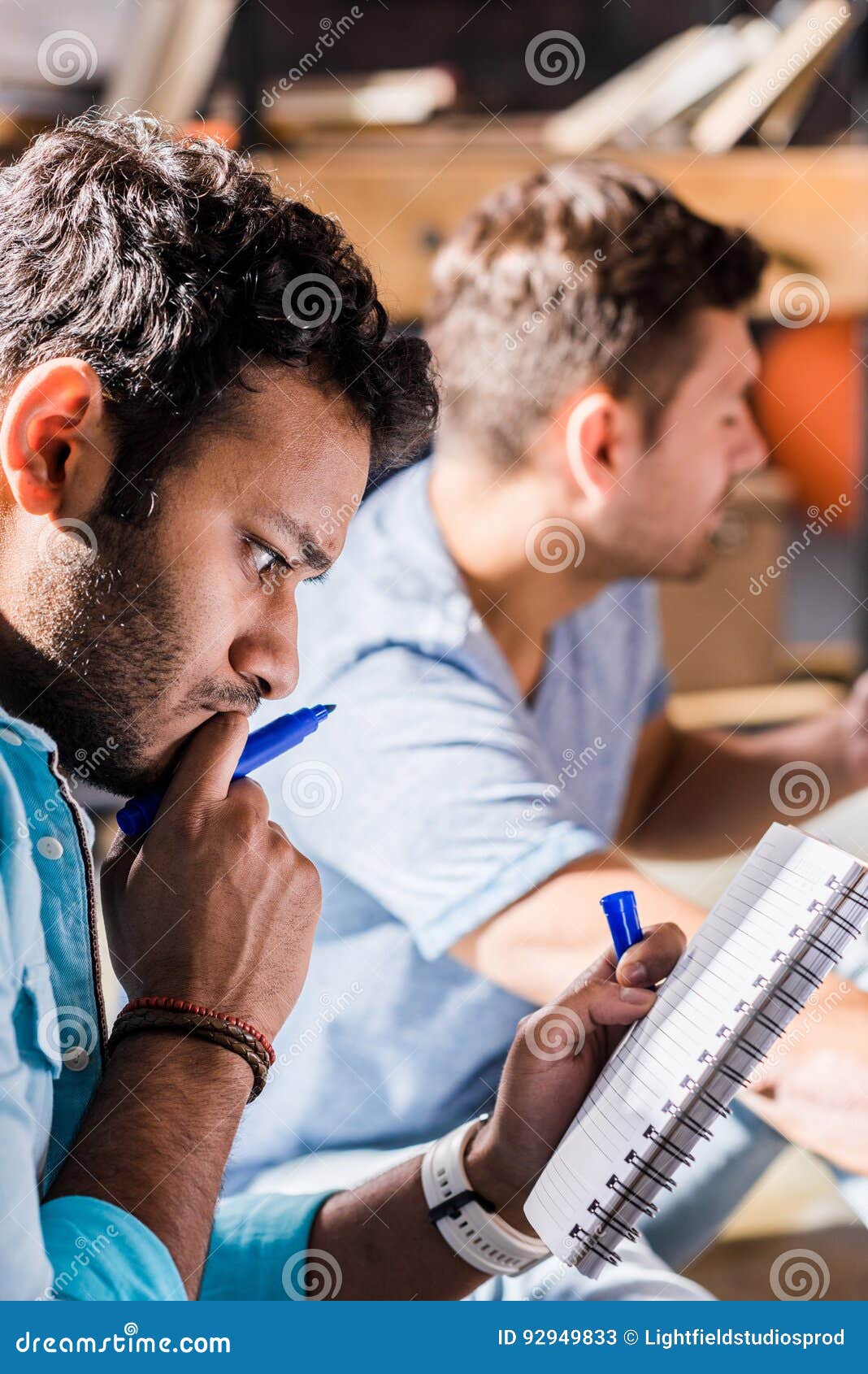 Professional Group Working on New Business Project in Small Business ...