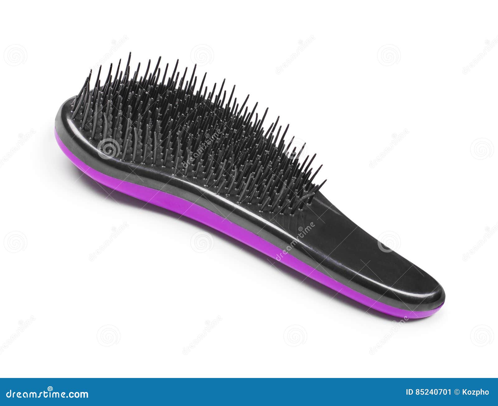 Professional Hair Brush Isolated on White Stock Image - Image of style ...