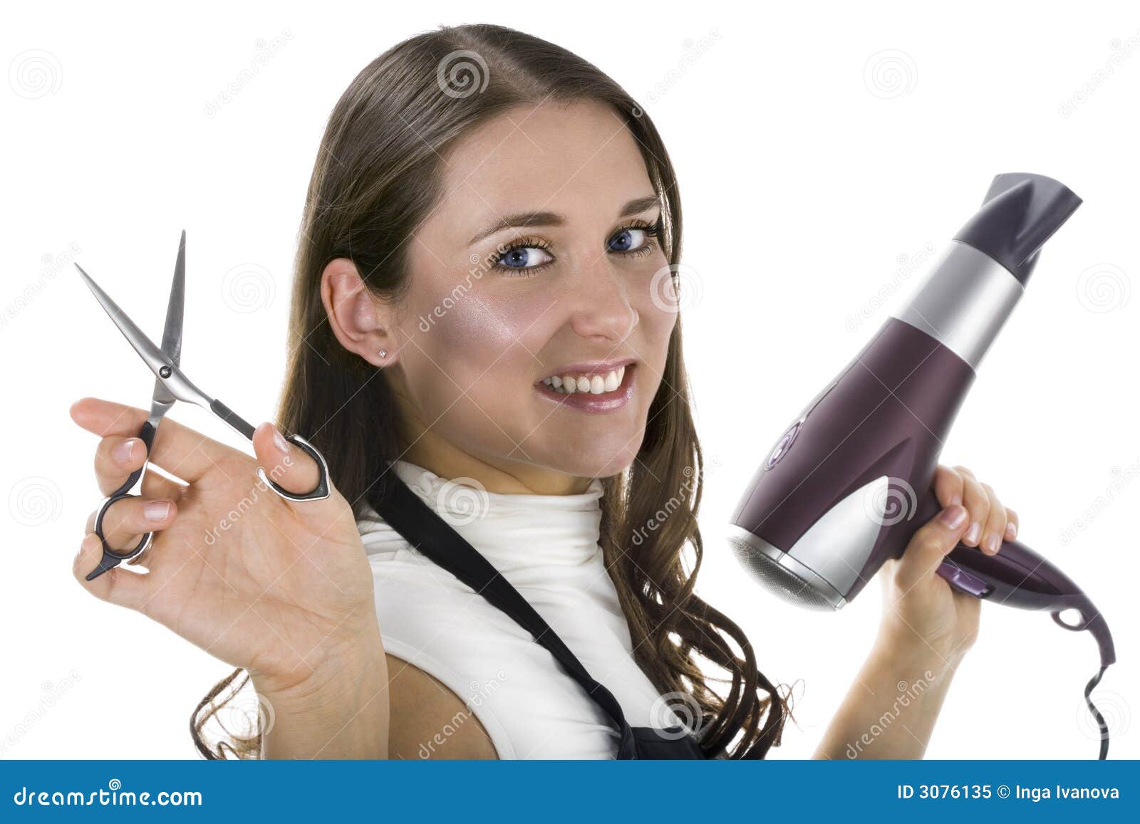 Professional Hairdresser stock image. Image of hairdresser - 3076135
