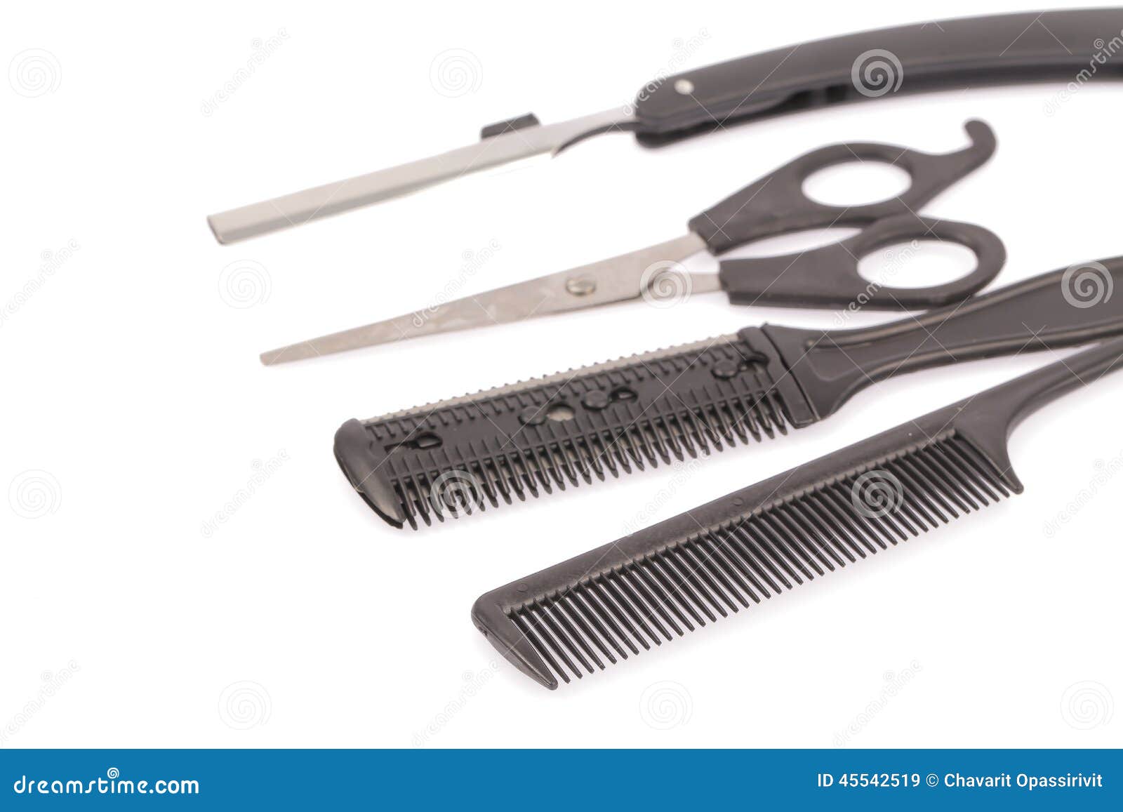 Professional Hairdresser Tools Stock Image - Image of hairstyle, color ...