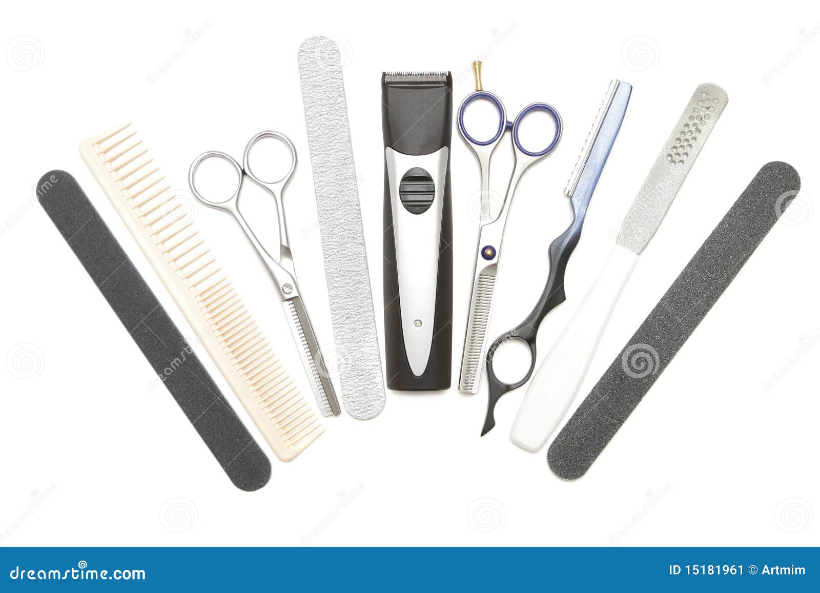 Professional Hairdressing Tools. Background Royalty-Free Stock ...