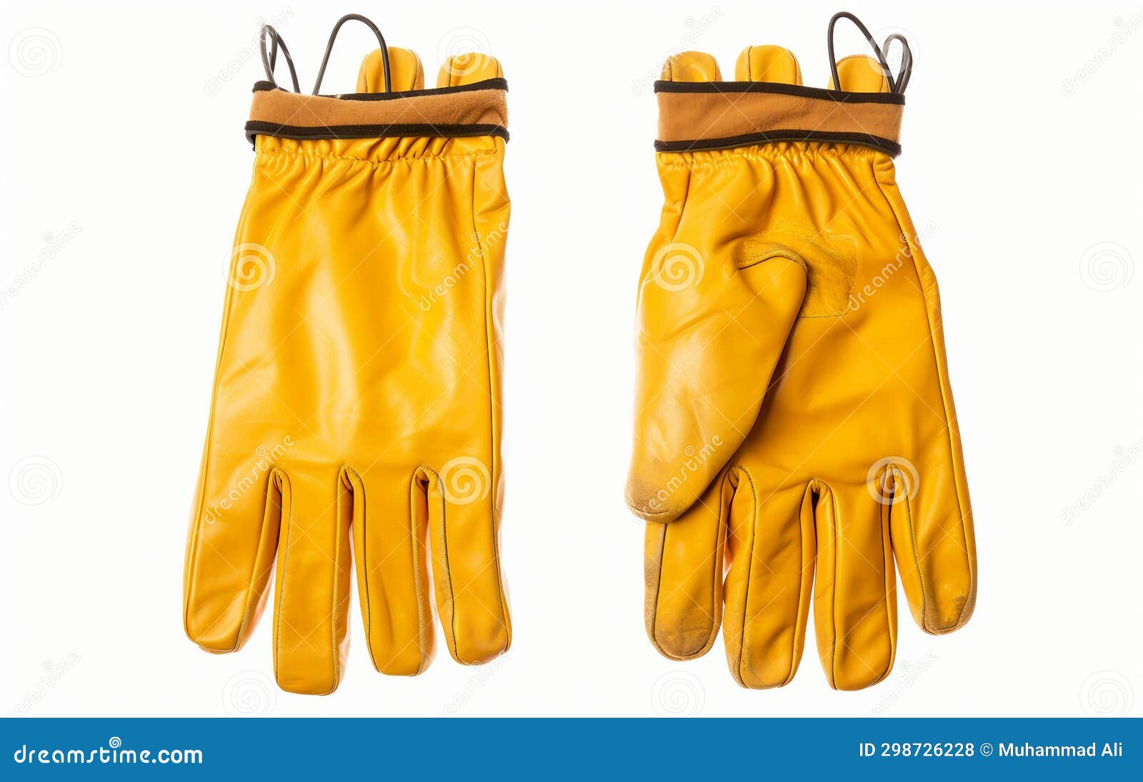 Professional Hand Protection on White Background Stock Photo - Image of ...