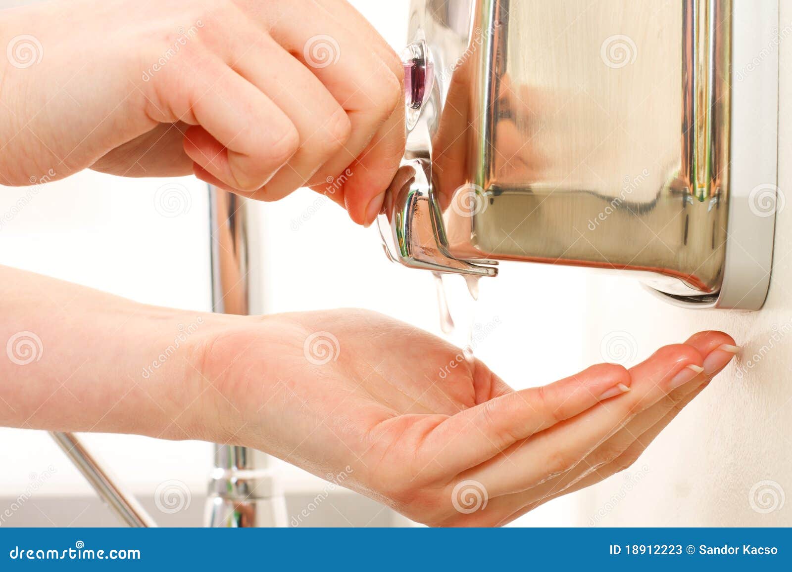 Professional Hand Washing stock image. Image of hygiene - 18912223