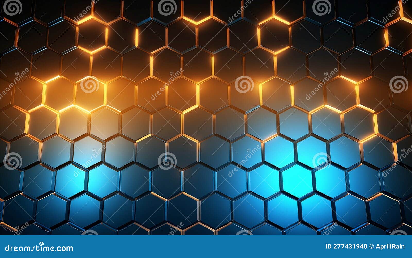 Professional Hexagonal Background Stock Illustration - Illustration of ...