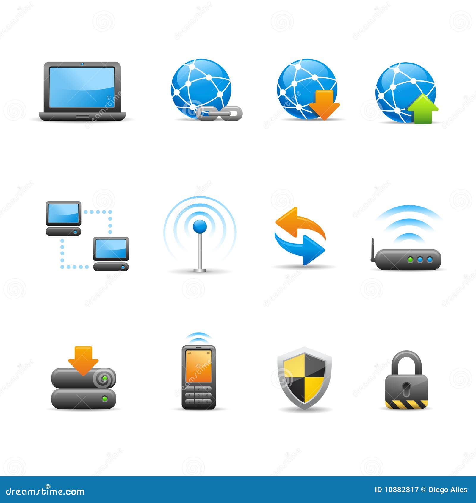Connectivity Icon Professional Stock Illustrations – 497 Connectivity ...