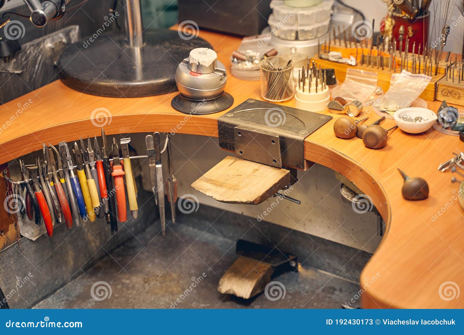 Professional Jewelry Making Toolkit on the Table Stock Image - Image of ...