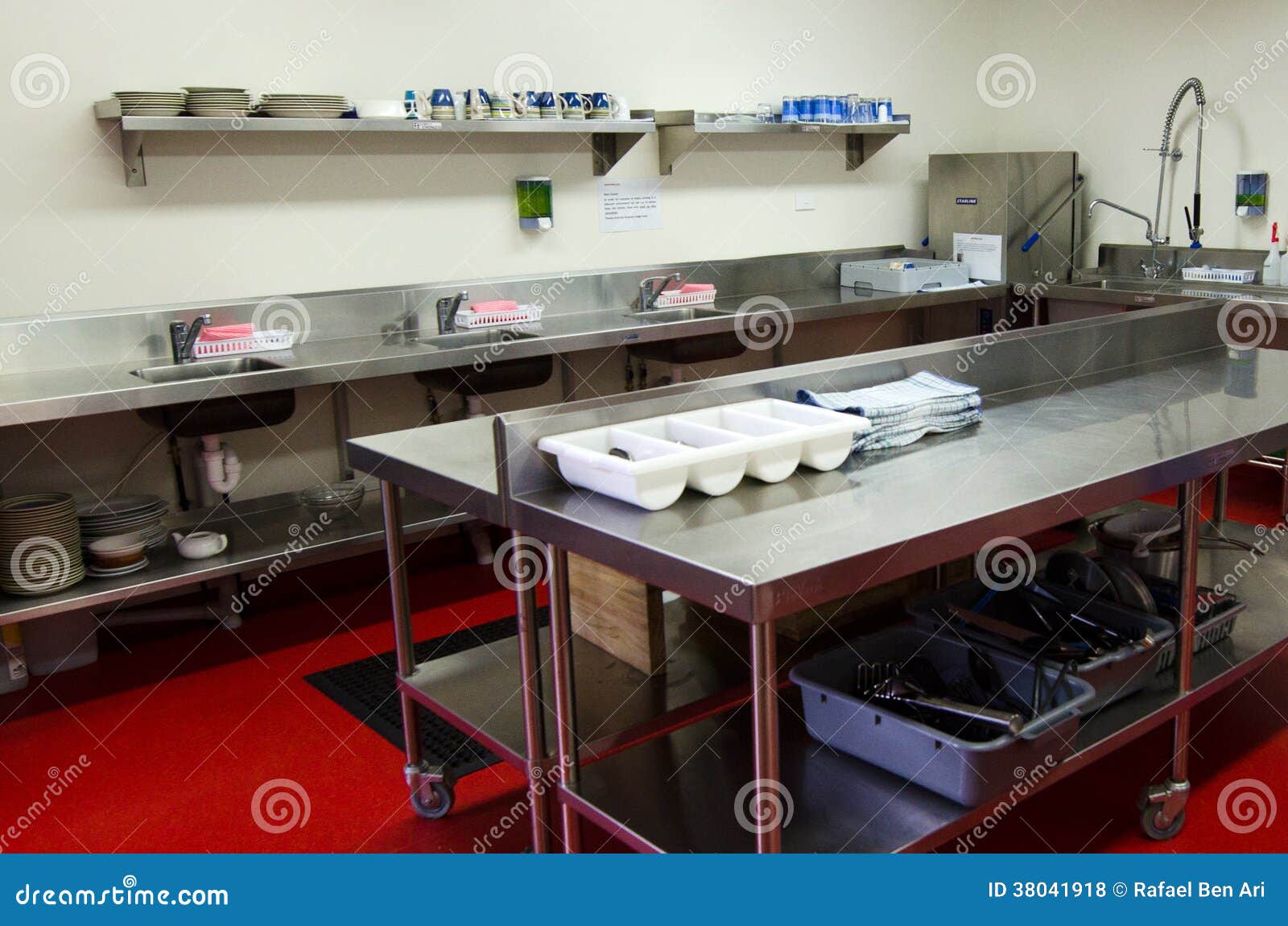 Professional kitchen stock photo. Image of architecture - 38041918