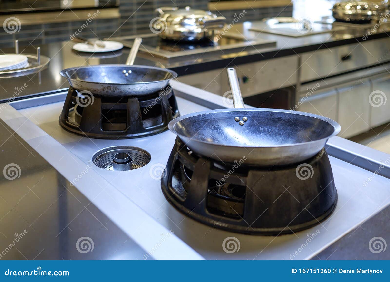 Professional Kitchen Equipment 3 Stock Photo - Image of kitchenware ...
