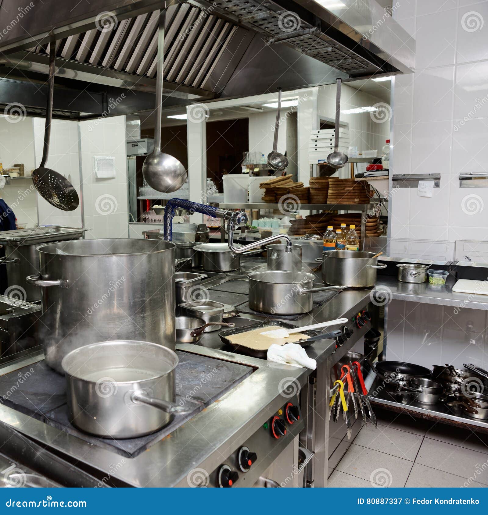 Dirty Commercial Kitchen