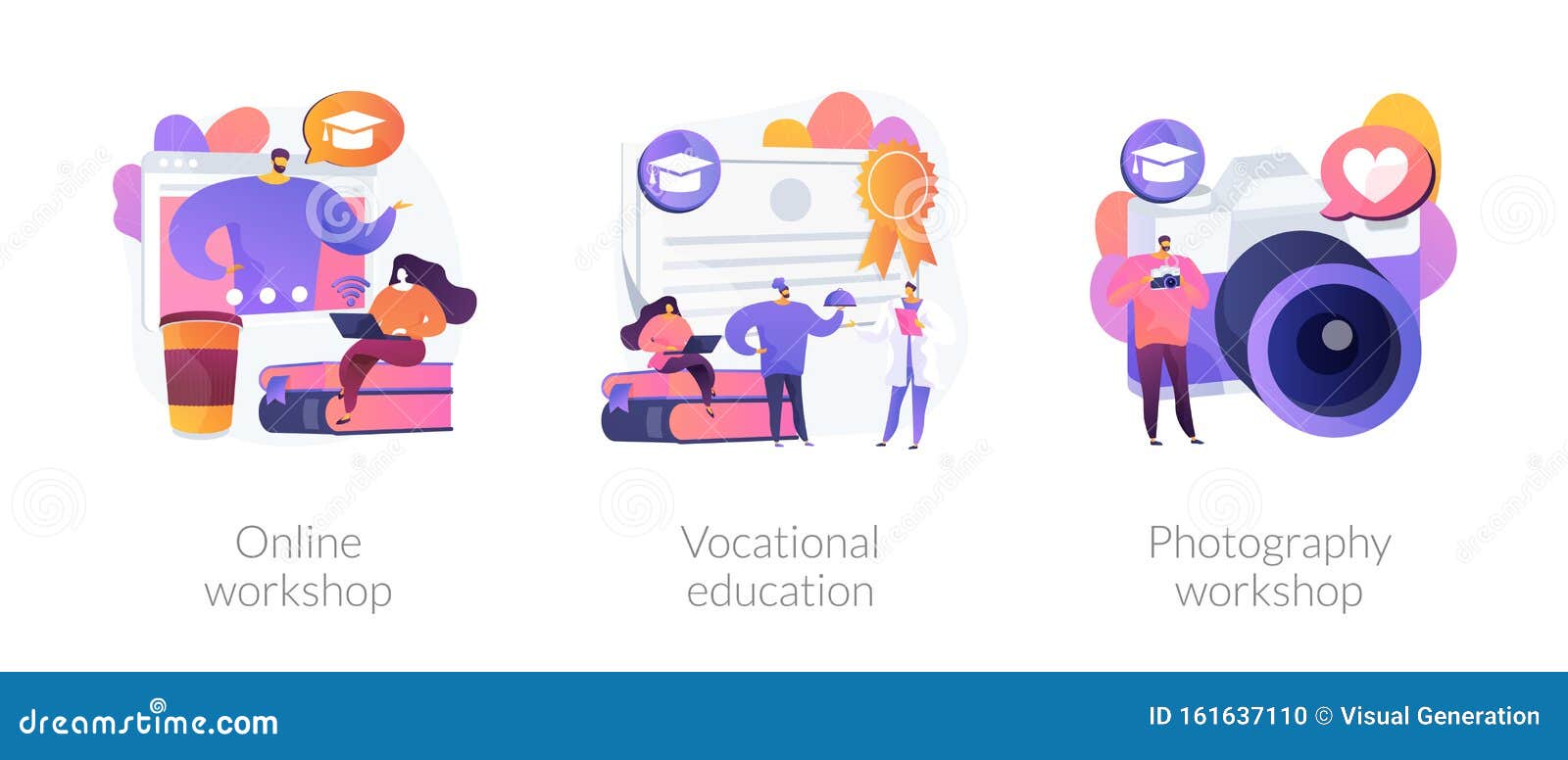 Professional Learning Vector Concept Metaphors. Stock Vector - Illustration of narrative ...