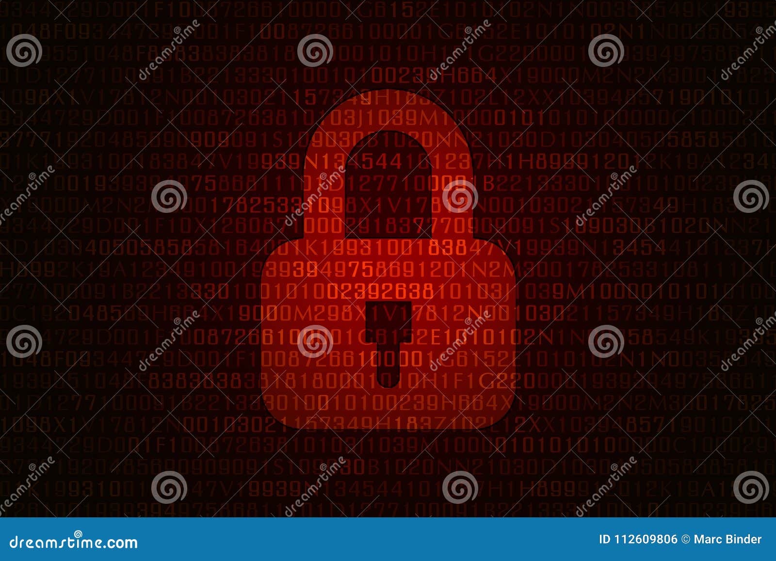 Professional Lock Screen for Laptop Screens Stock Illustration ...