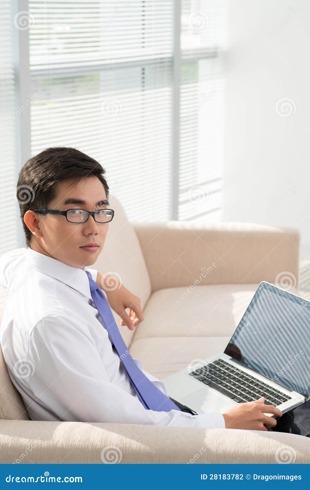 Professional look stock photo. Image of eyeglasses, boss - 28183782