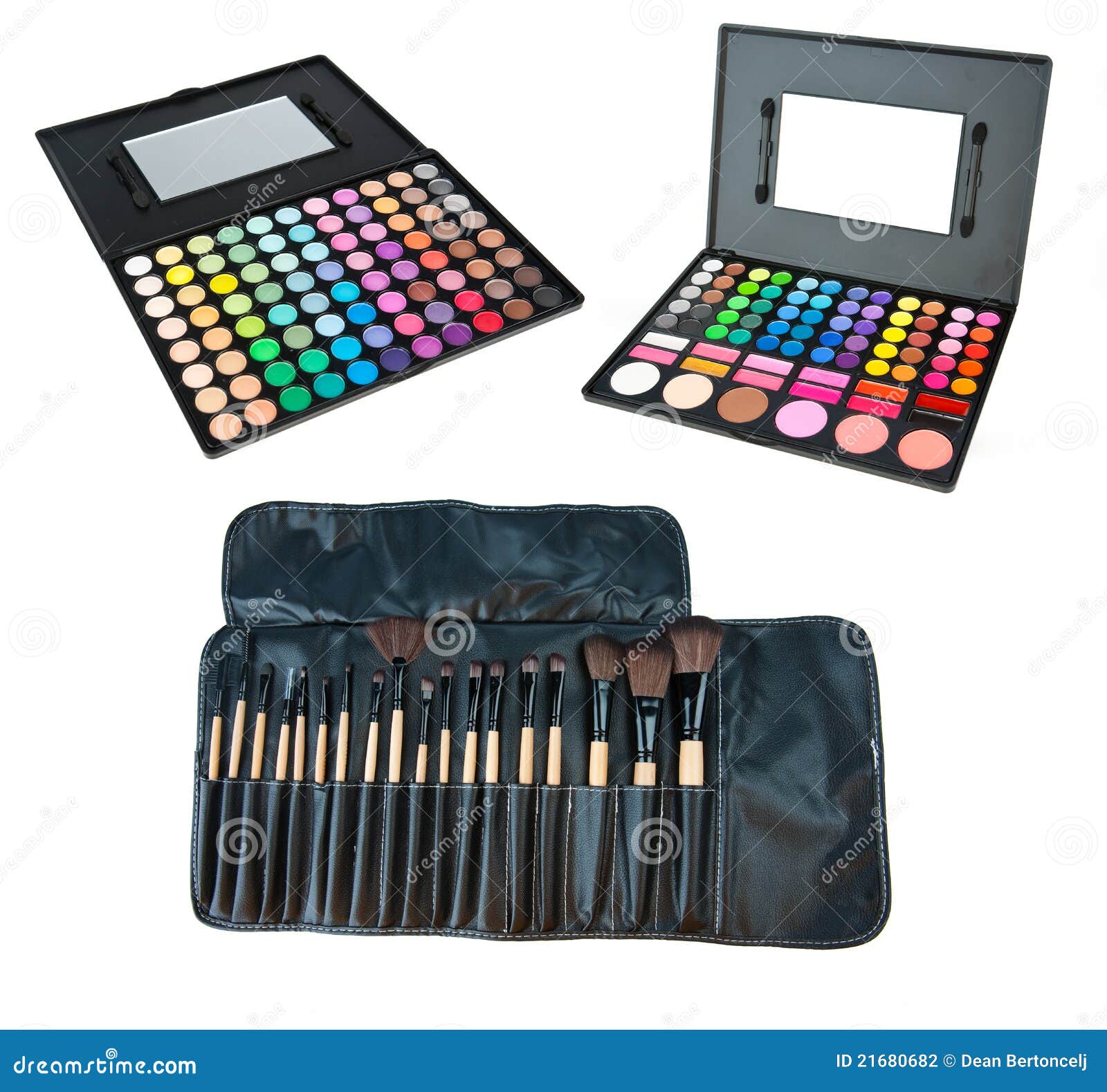 Professional make up sets stock photo. Image of female - 21680682