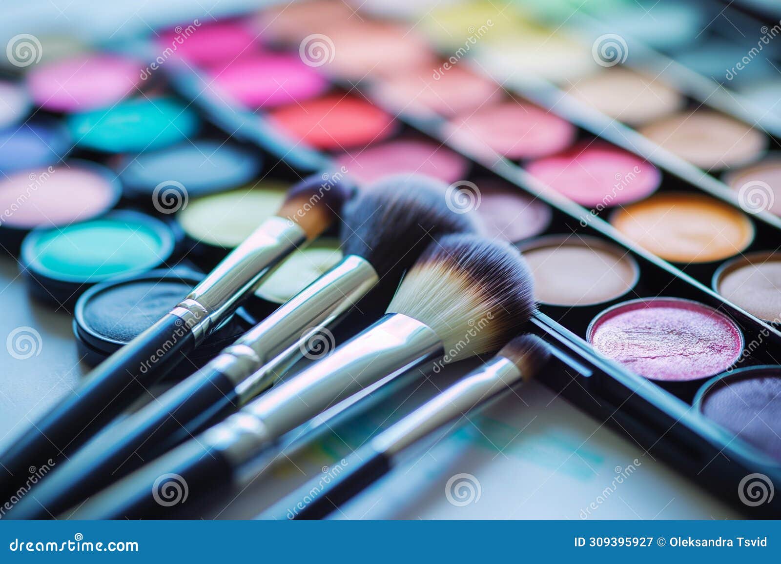Professional Makeup Brushes and Tools, Make-up Products Stock Image ...