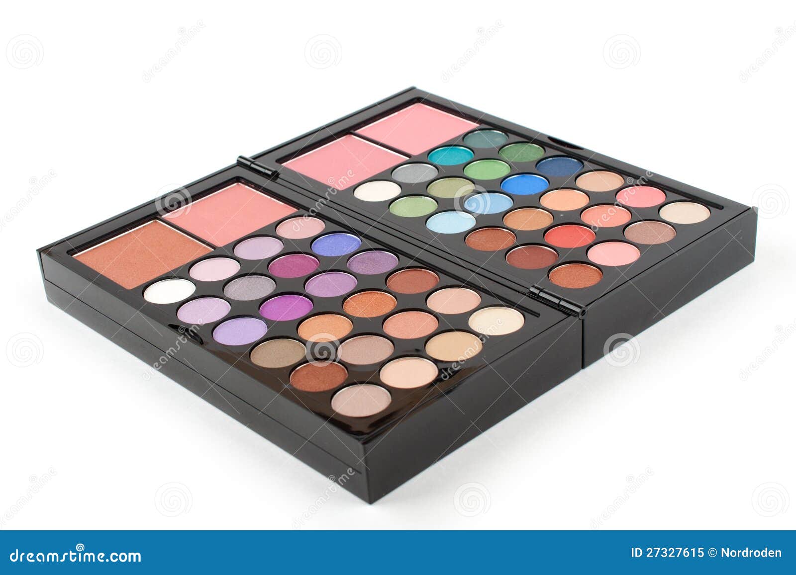 Professional Makeup Eyeshadow Palette Stock Image - Image of feminine ...