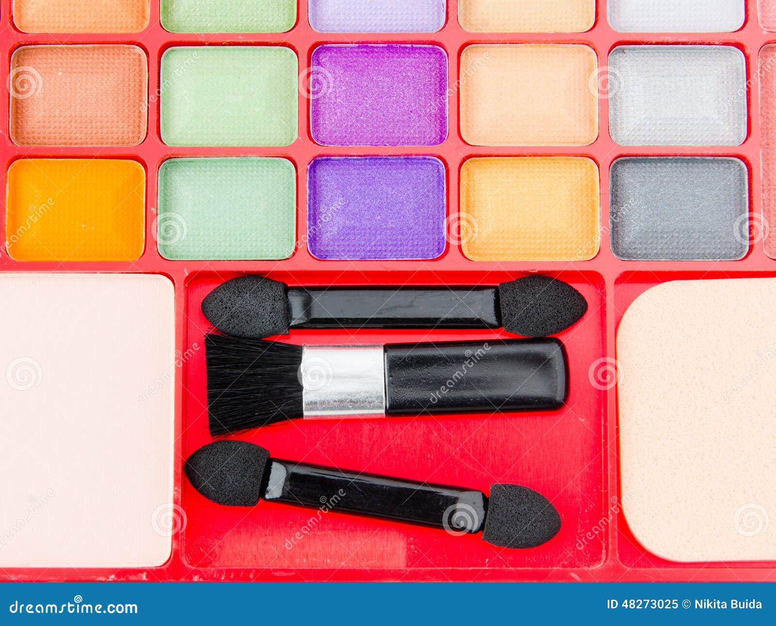 Professional Makeup Palette Stock Image - Image of cosmetology ...