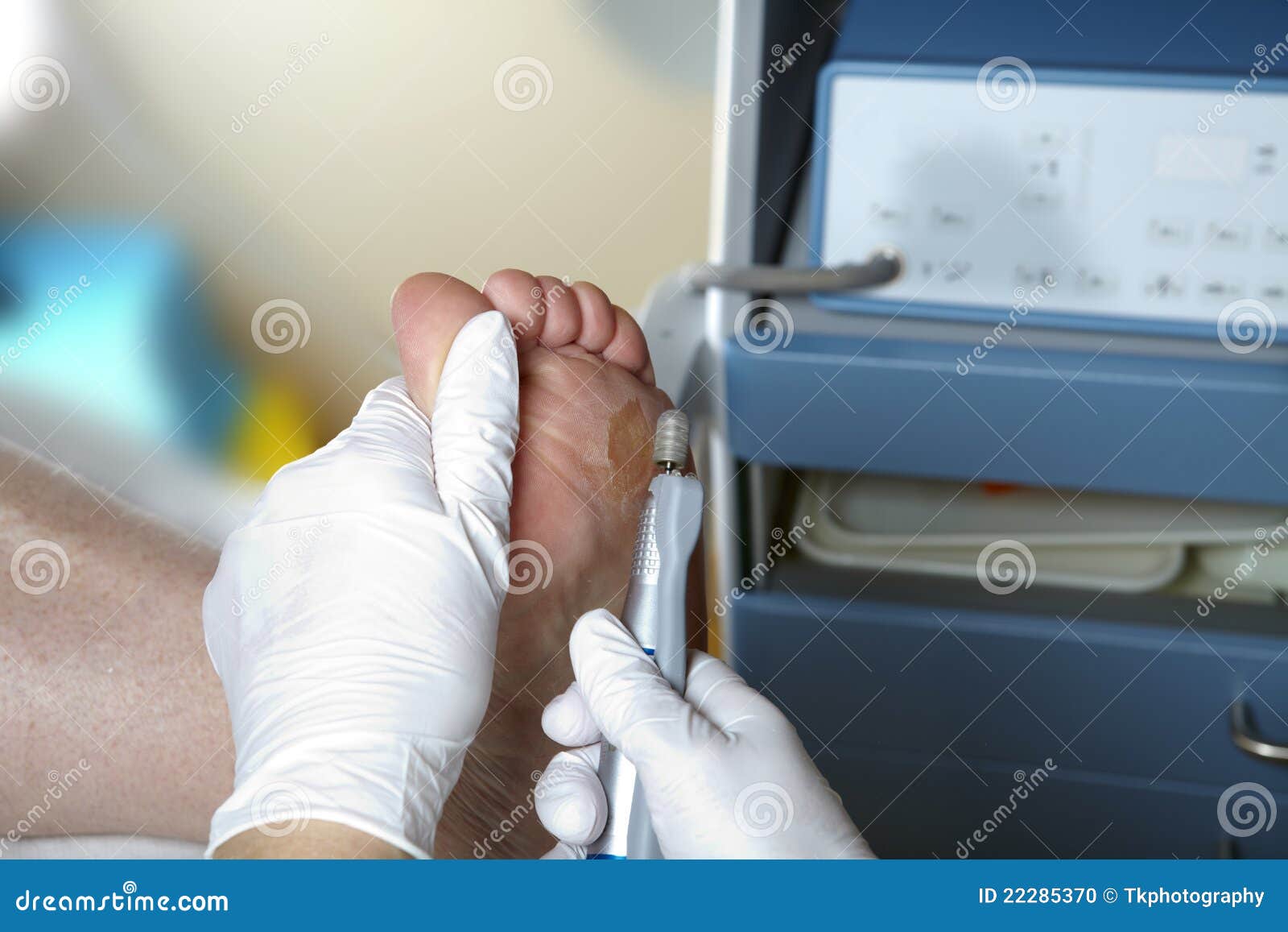 Professional Making Machine Pedicure in Cabinet Stock Photo - Image of ...