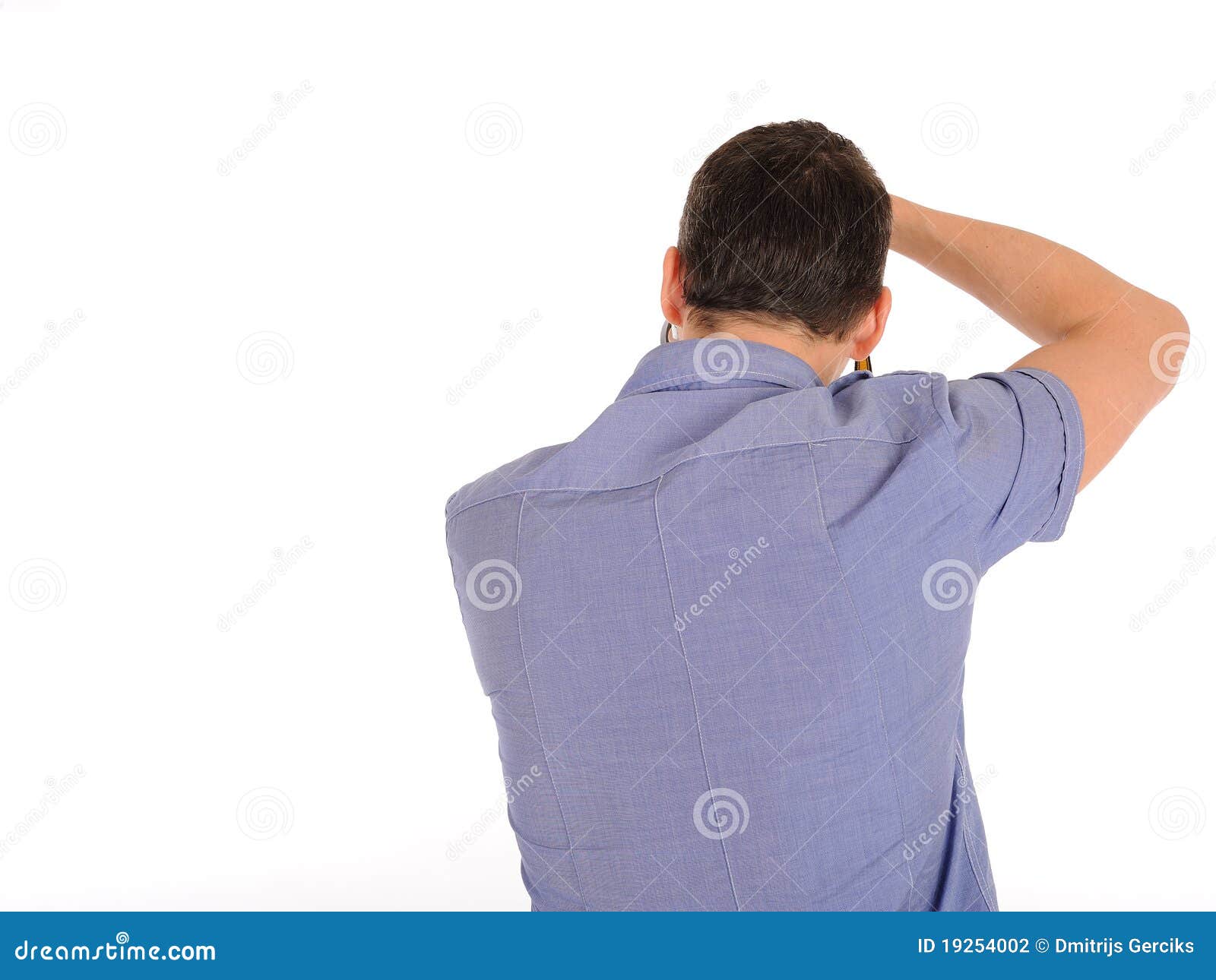 Professional Male Photographer from Back Stock Photo - Image of ...