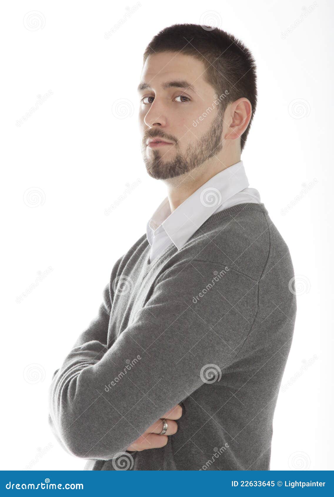 Professional man thinking stock image. Image of male - 22633645