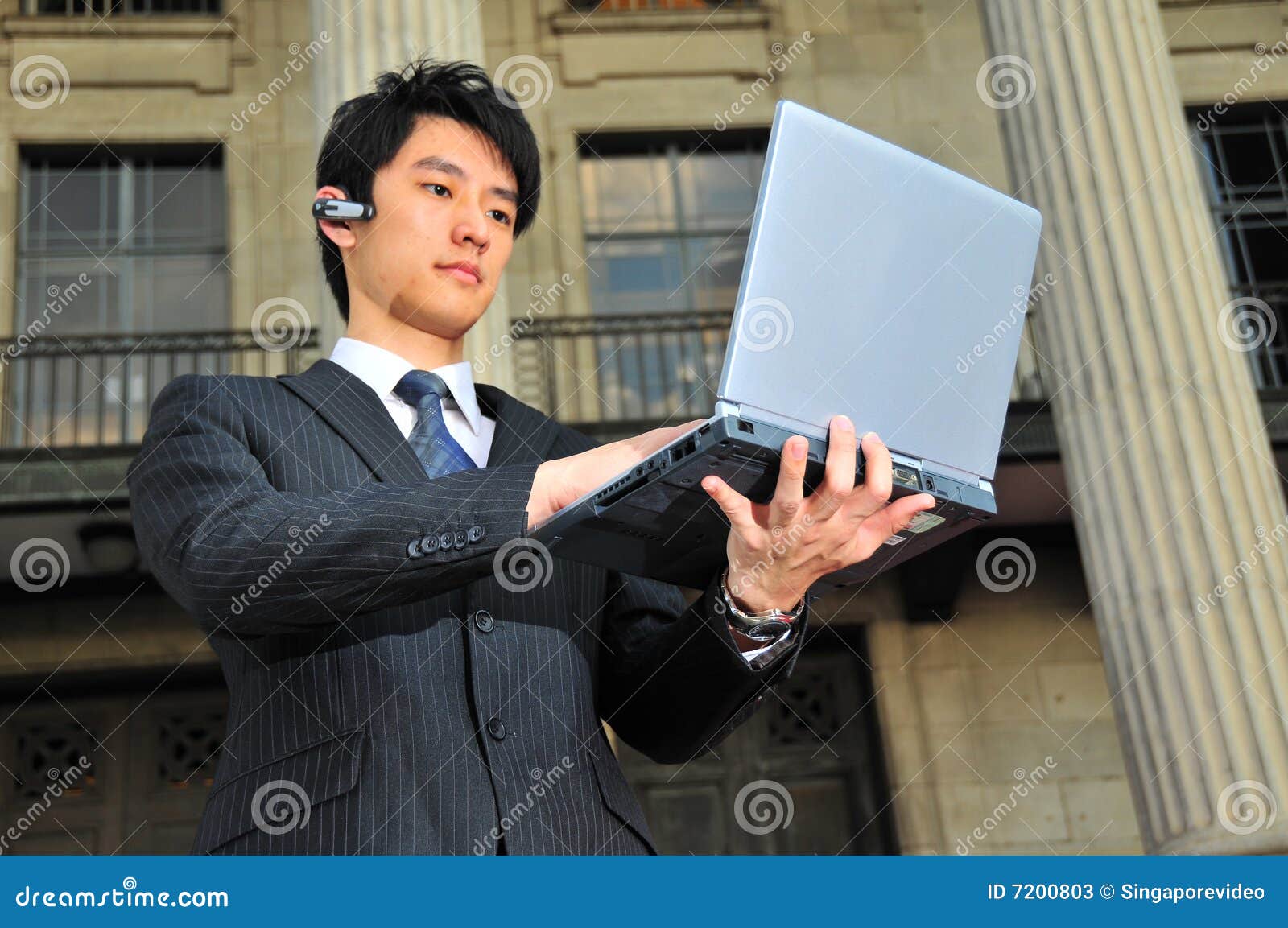 Professional Man working 2 stock image. Image of chinese - 7200803