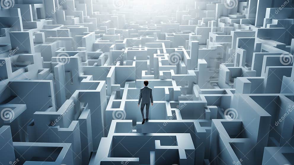 Professional in a Maze Seeking Solutions in a Complex Business ...
