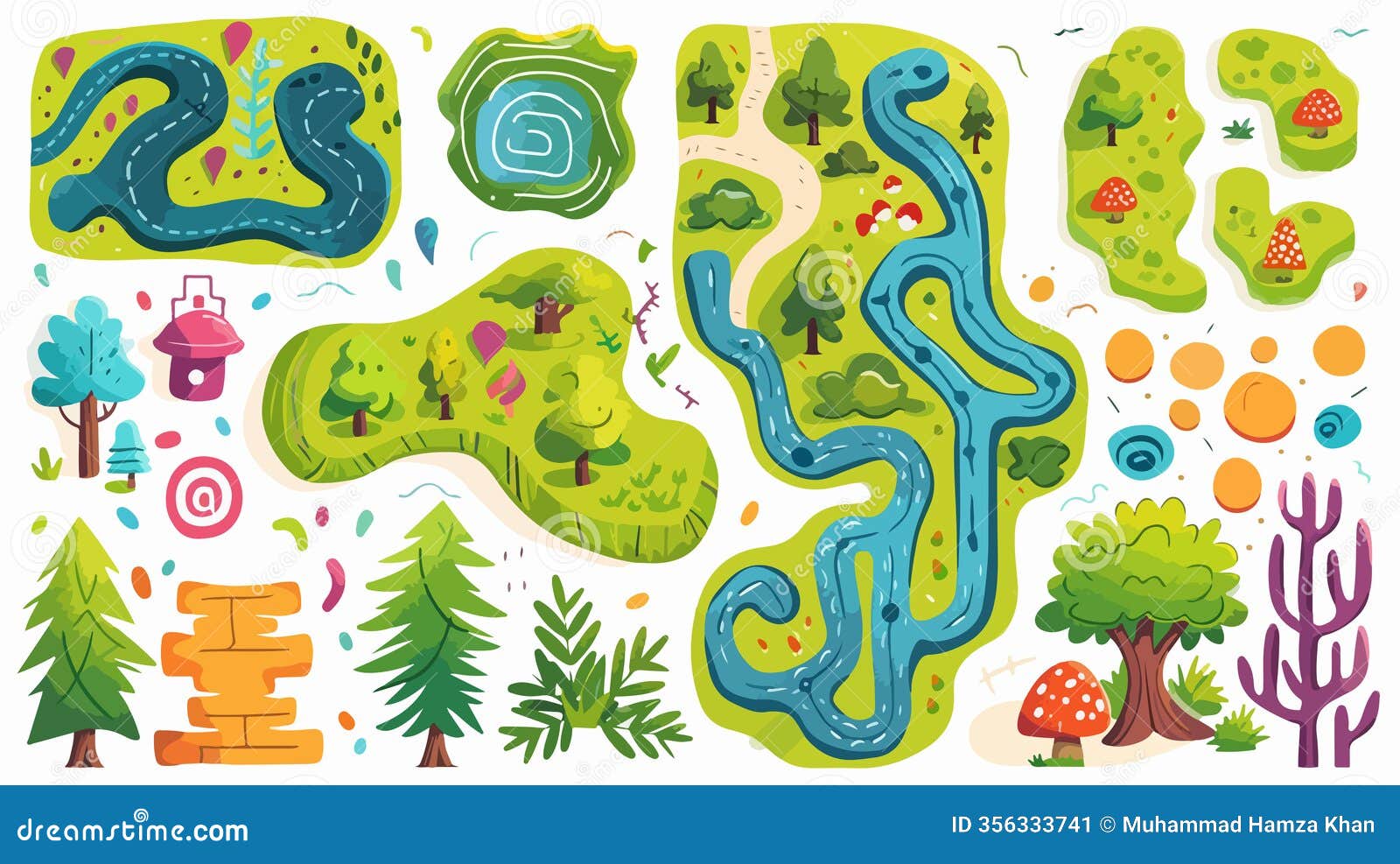 Professional Maze Set and Labyrinth Games Path Puzzle Image Stock ...