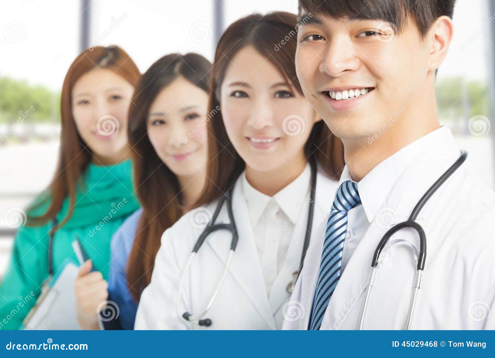 Professional Medical Doctor Team Standing Stock Photo - Image of ...