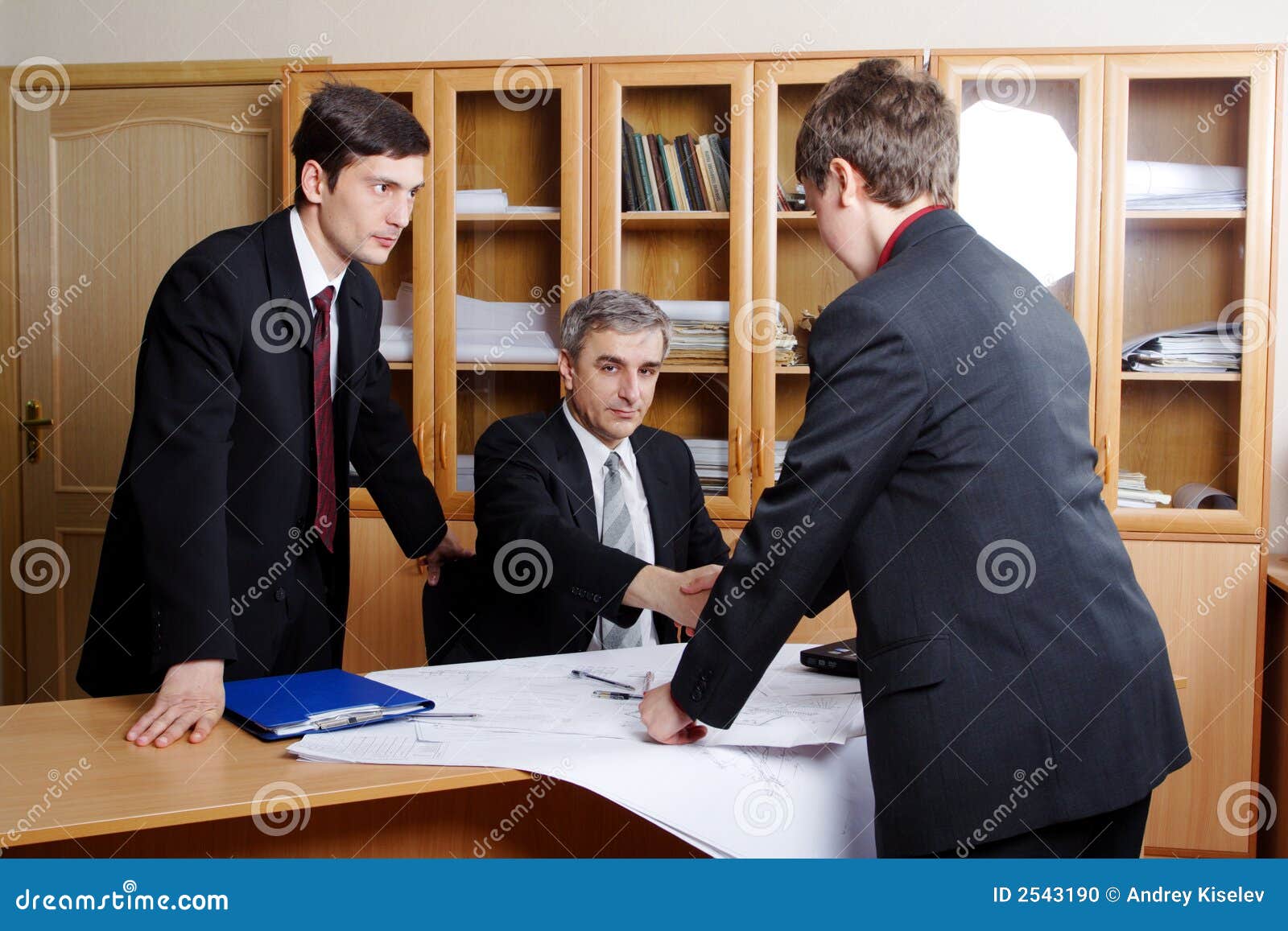 Professional meeting stock photo. Image of cooperation - 2543190