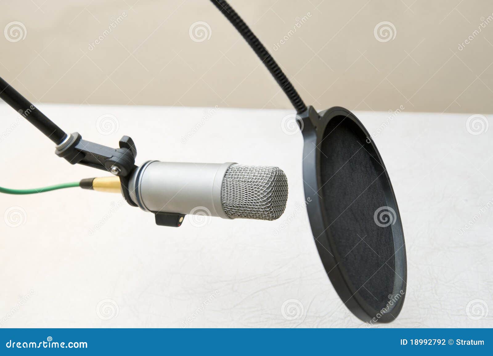 Professional microphone stock photo. Image of equipment - 18992792