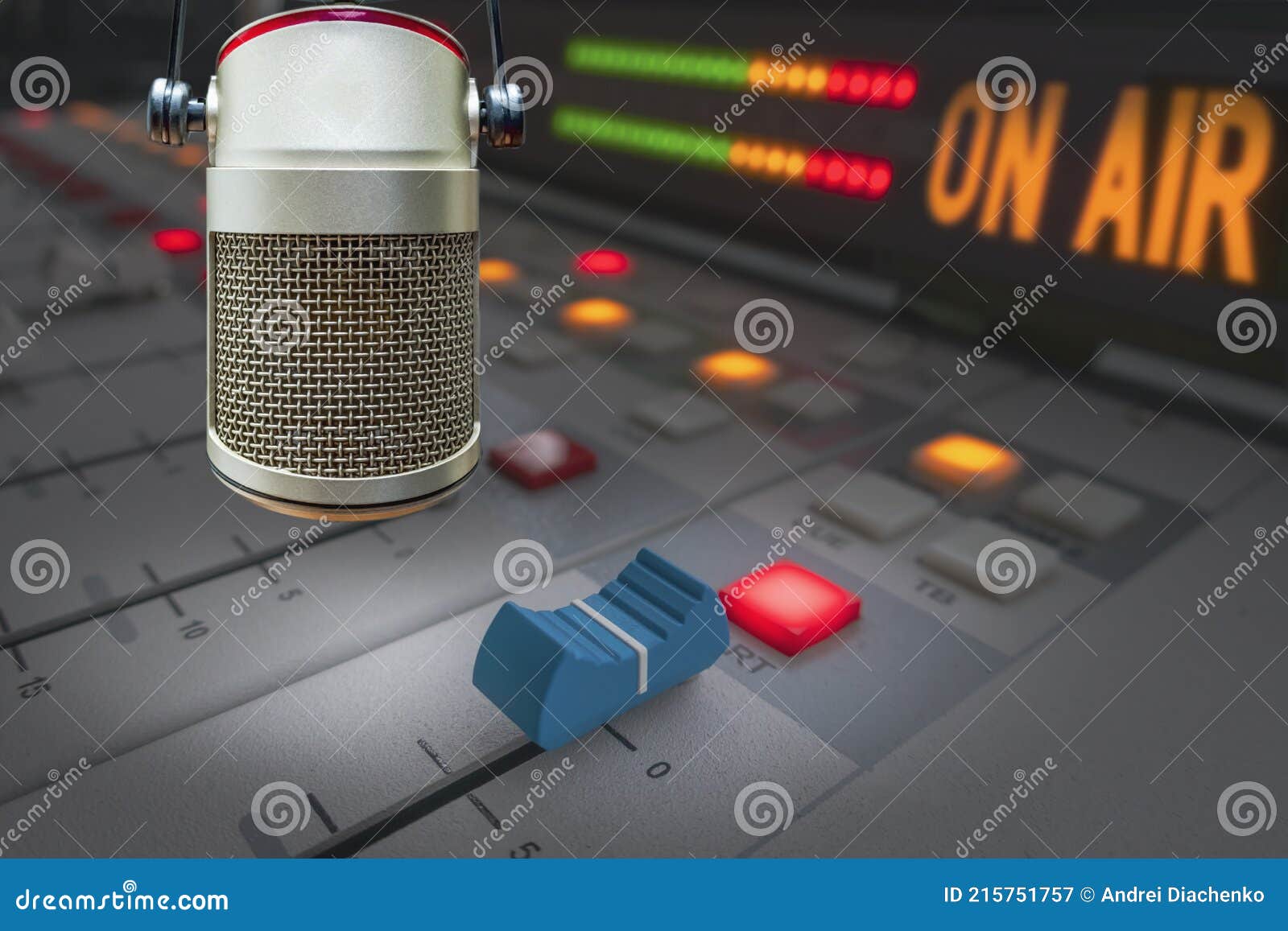 Radio Station Microphone