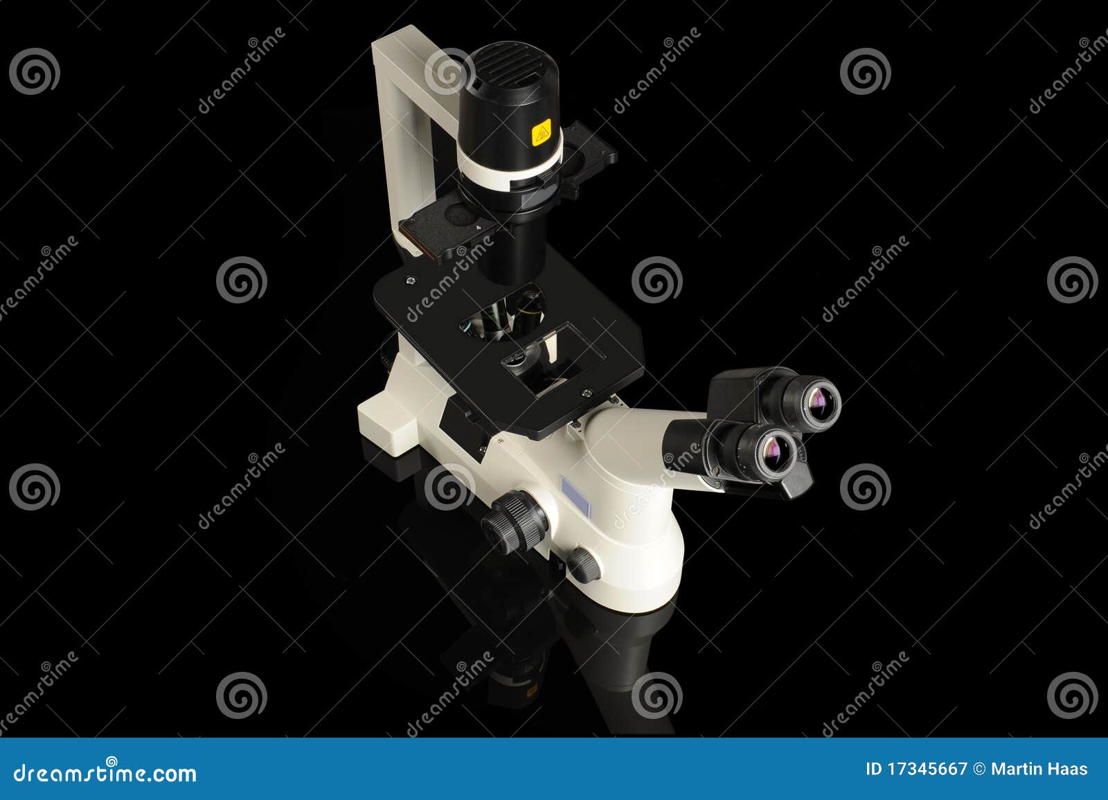 Professional Microscope stock image. Image of biotechnology - 17345667