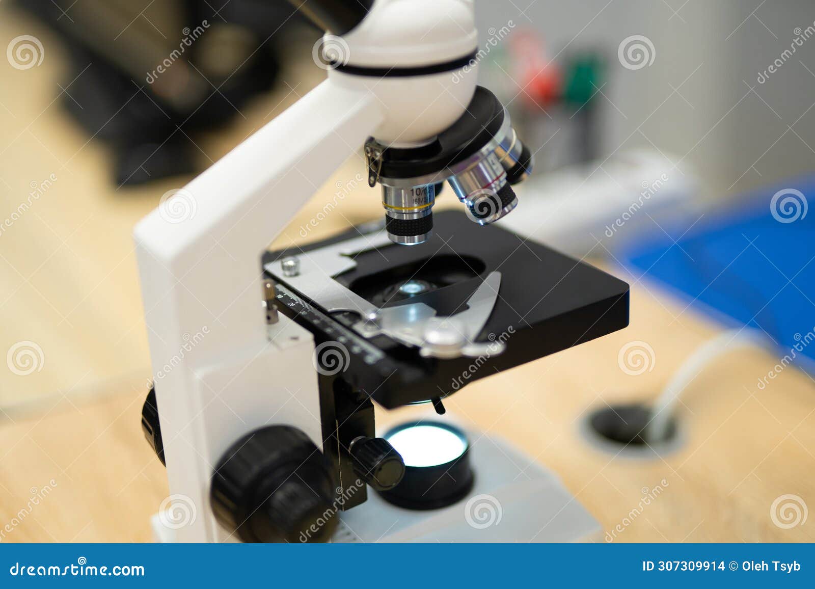 Professional Microscope in a School Laboratory for the Study of Cells ...