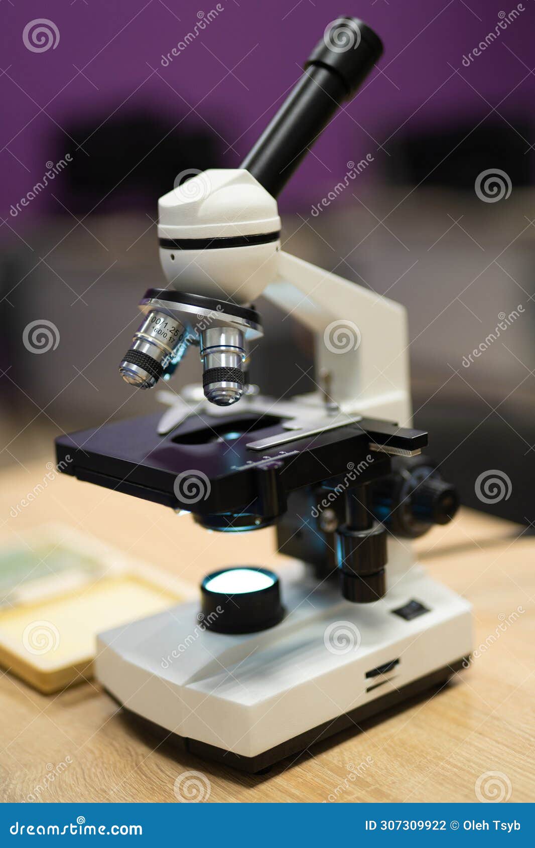 Professional Microscope in a School Laboratory for the Study of Cells ...
