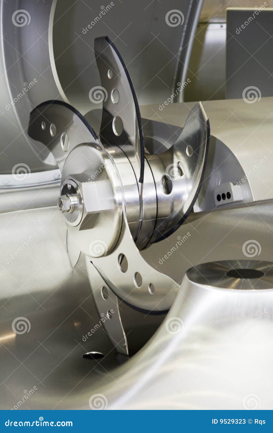 Professional Mincing Machine for Meat Stock Image - Image of grinder ...