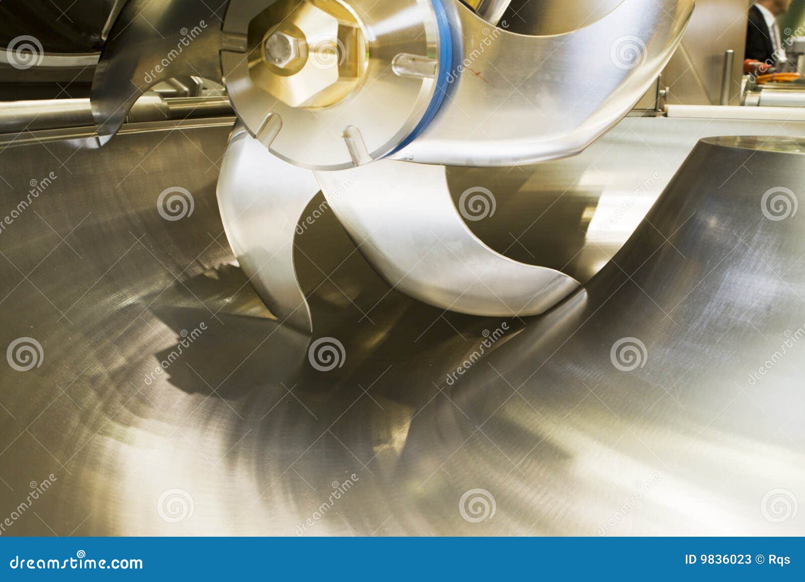 Professional Mincing Machine for Meat Stock Image - Image of meat ...