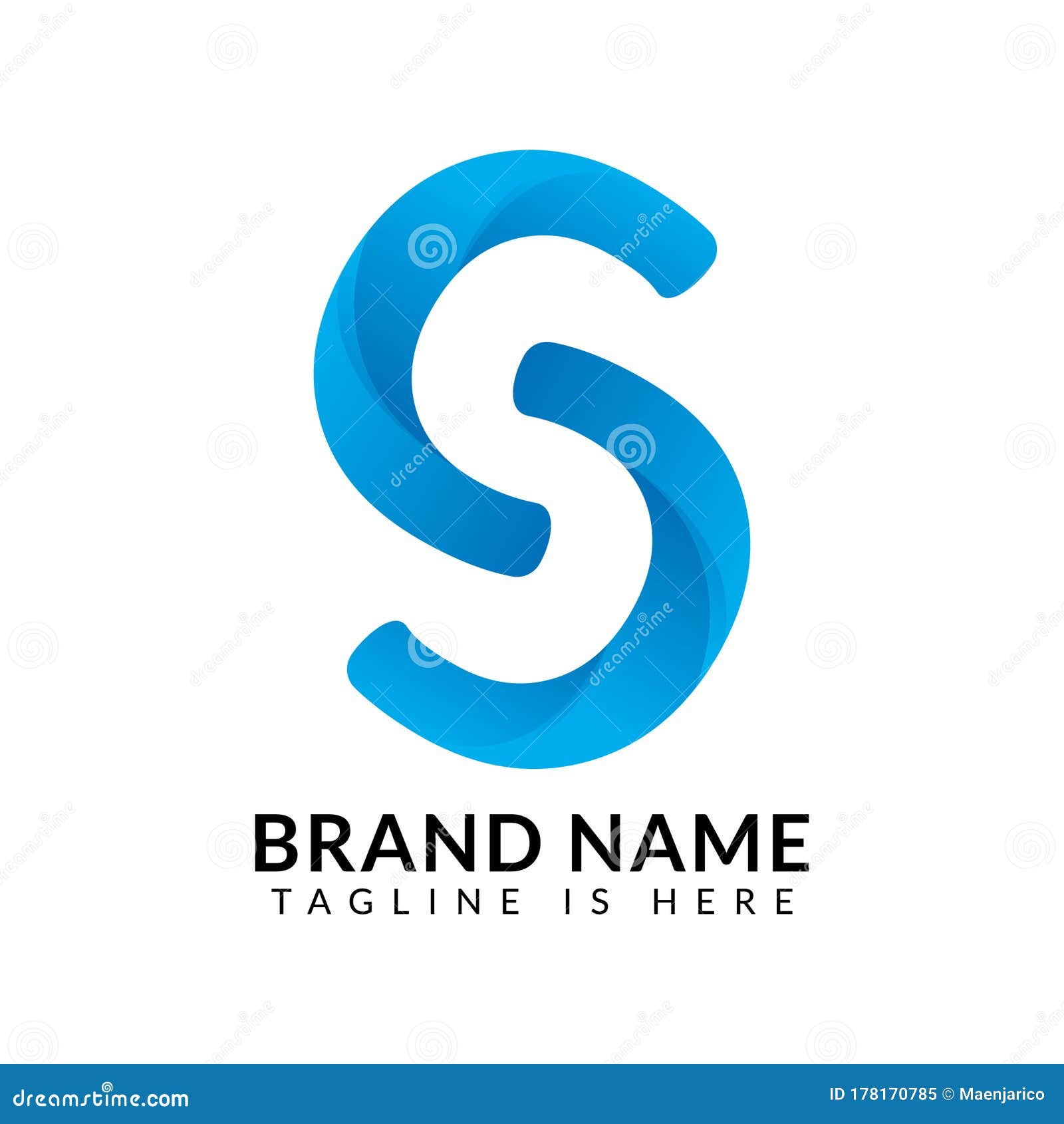 Professional Minimal Gradient Logo Design. Best Suit for Any Brand ...