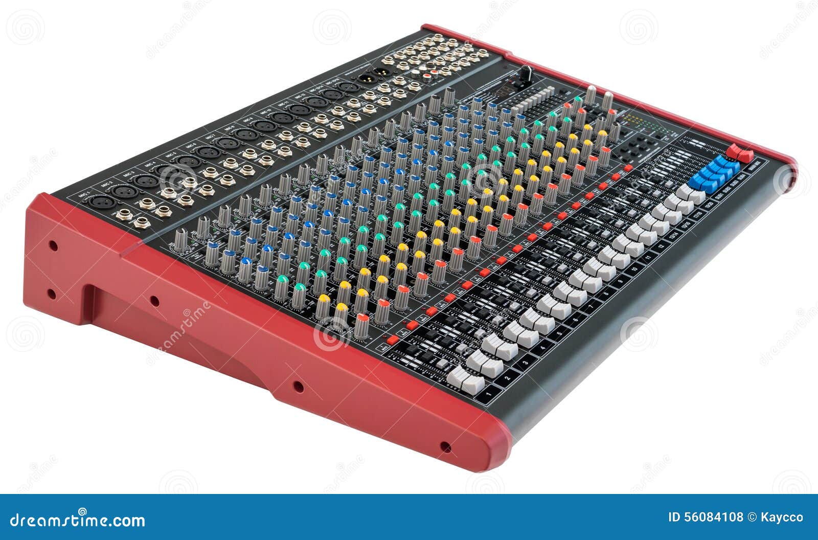 Professional Mixing Console Stock Photo - Image of mastering, controls ...
