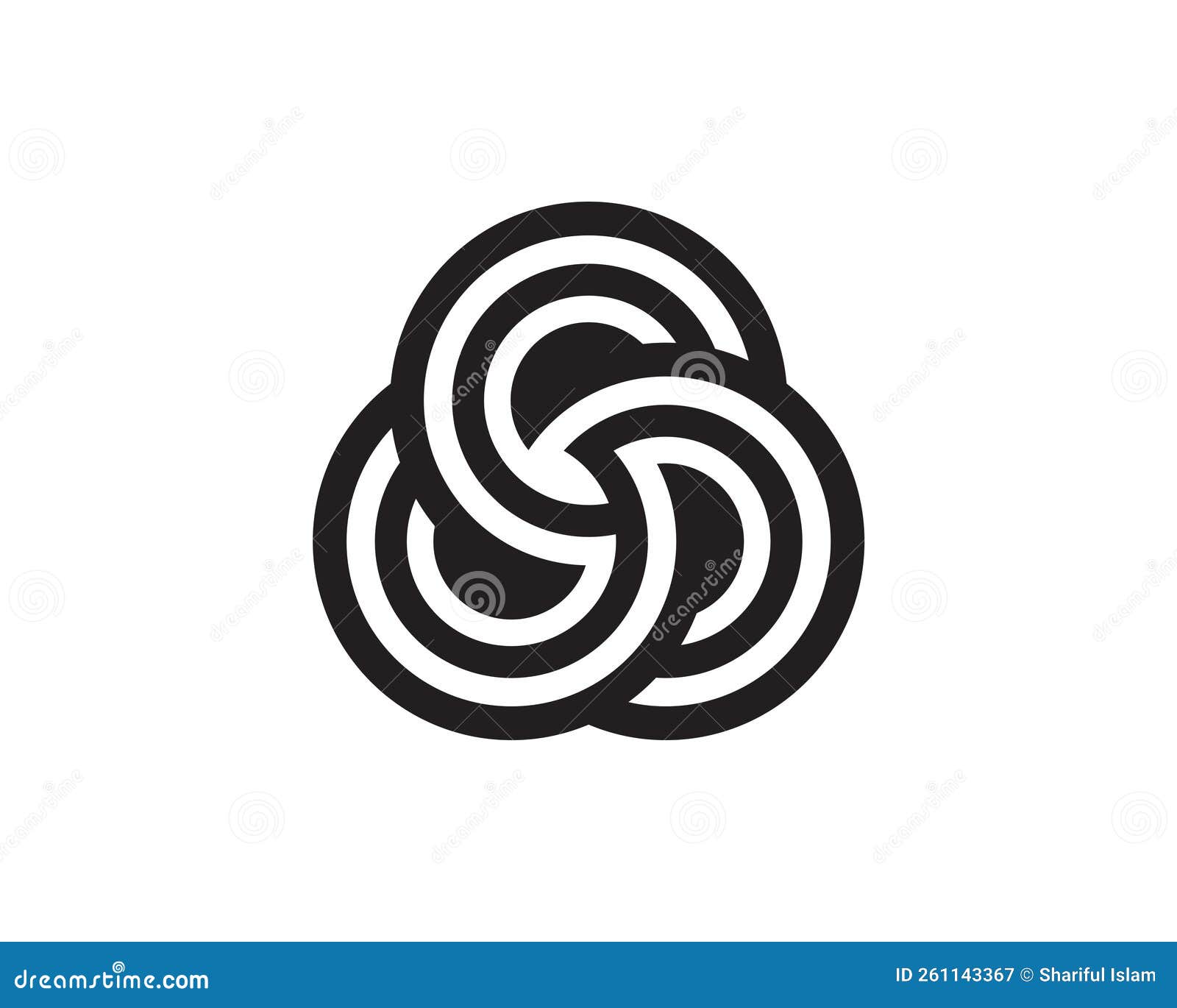 Beautiful Icon Monogram Logo Design Stock Vector - Illustration of ...