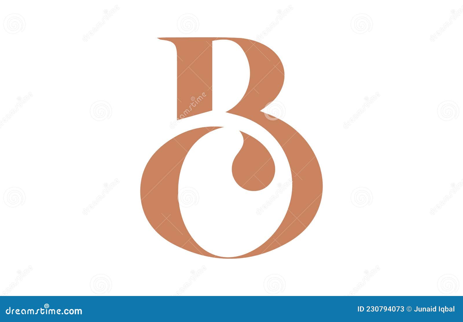 PROFESSIONAL and MODERN LETTER B LOGO and ICON Stock Illustration ...