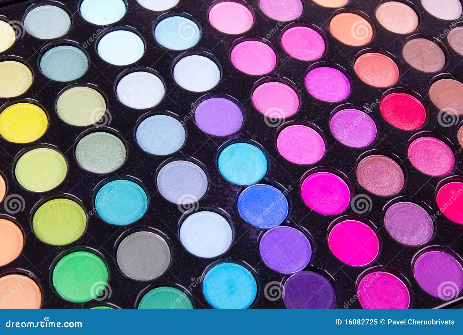 Professional Multicolour Eyeshadows Palette Stock Image - Image of ...