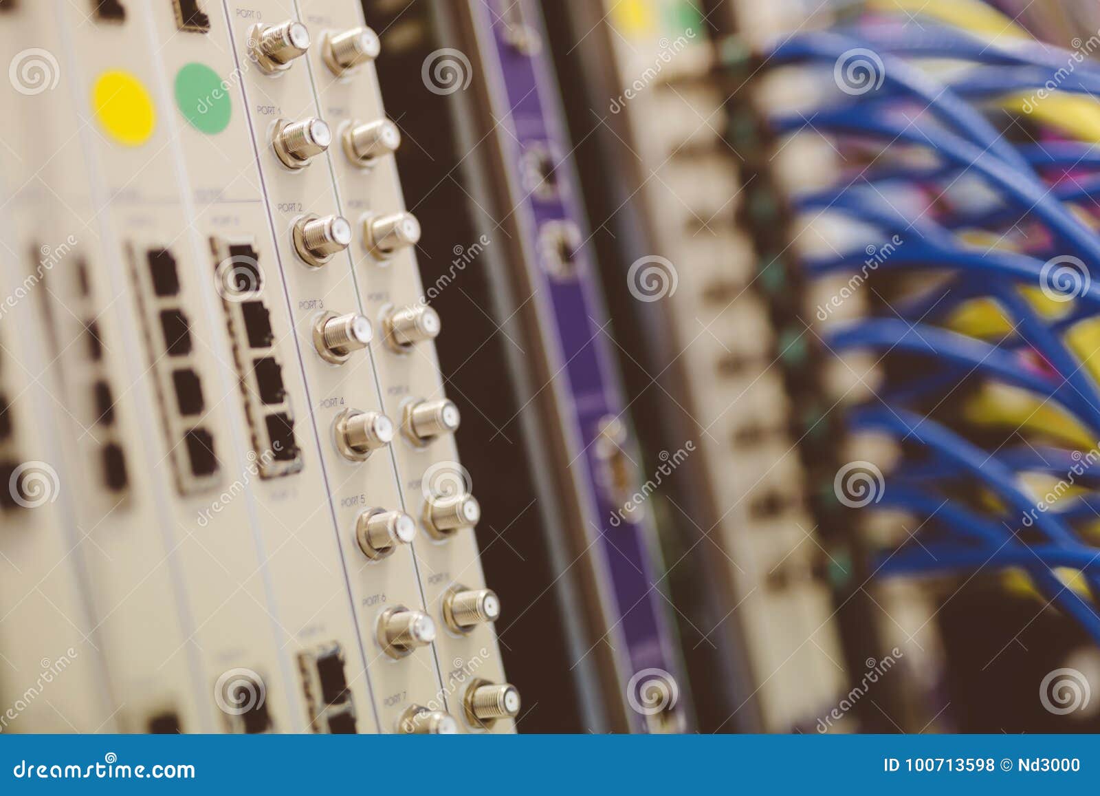 Professional Networking Hardware Stock Photo - Image of ethernet ...